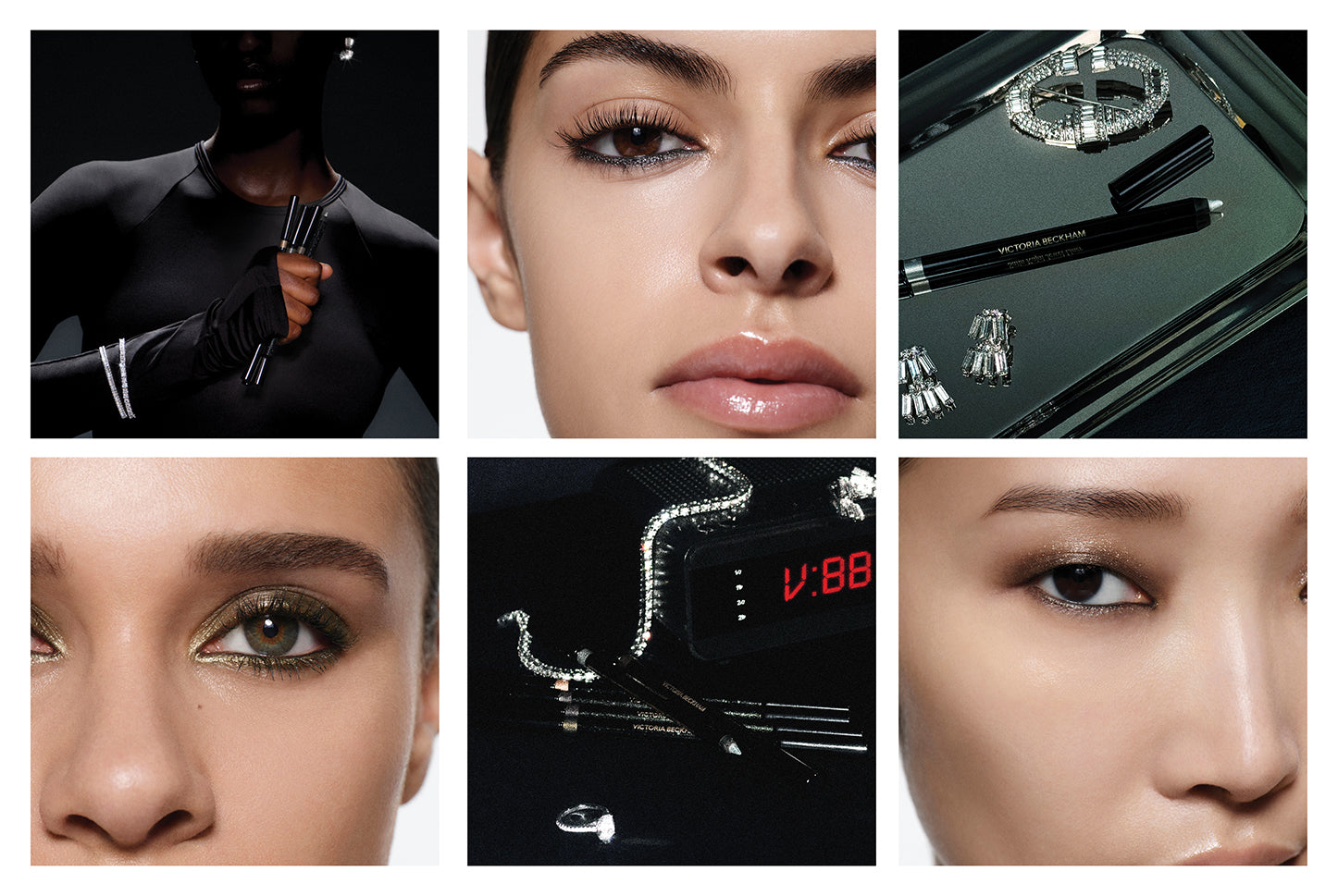 Satin Kajal Jewel Liner Collection – Victoria Beckham Beauty
